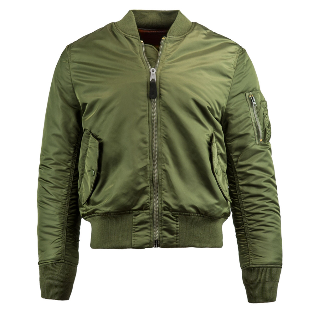 Alpha Slim Fit MA-1 Tactical Flight Jacket | Golden Plaza