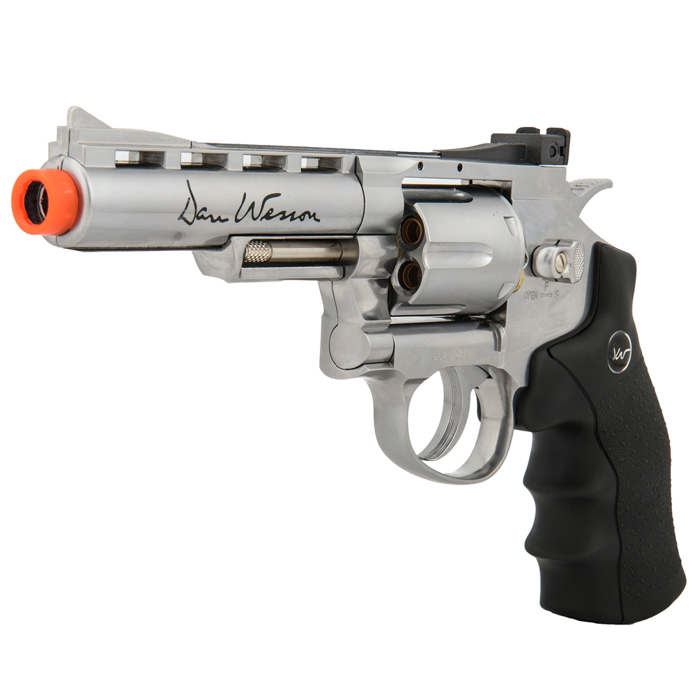 Dan Wesson MB-S CO2 4 Inch Silver US Airsoft Pistol | Golden Plaza
