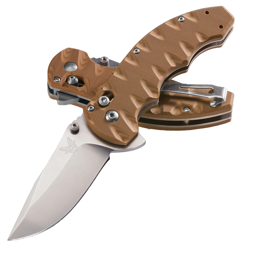Buy Cheap Benchmade 3.05 Inch Ball Flipper Axis Lockback Folding Knife ...