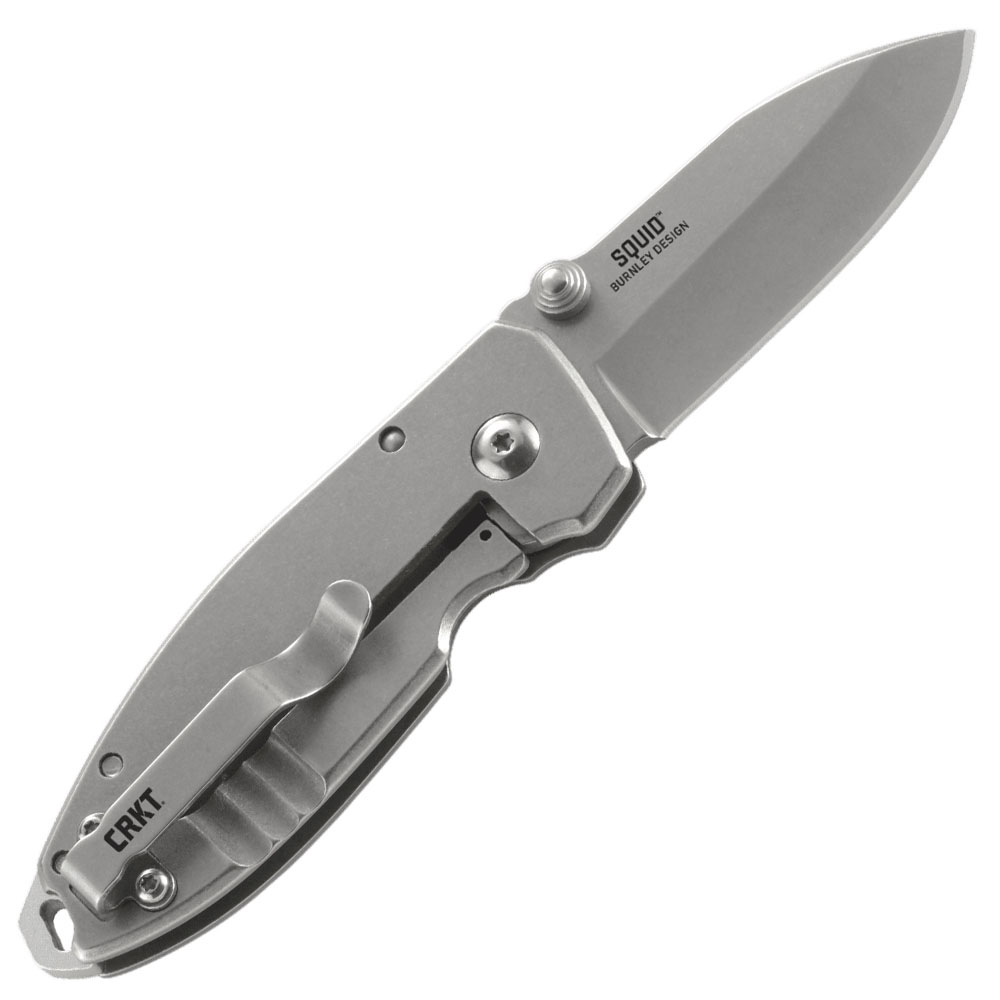 CRKT Squid Stonewash Finish Blade Folding Knife | Golden Plaza