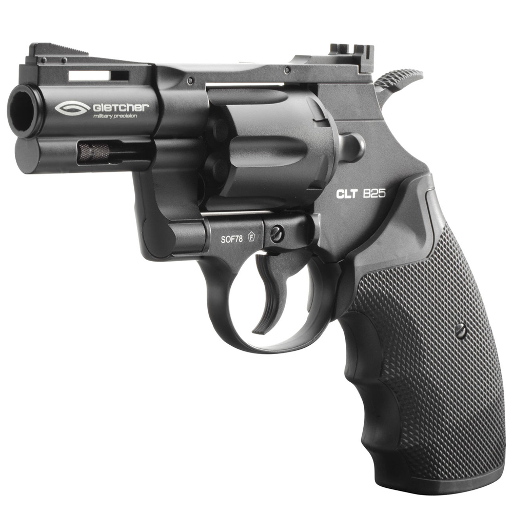 Buy Cheap Gletcher GLCLTB25 Full Metal Compact Barrel CO2 Revolver ...