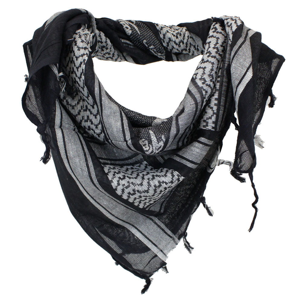 Shemagh Airsoft Scarf with Skull Print | Golden Plaza