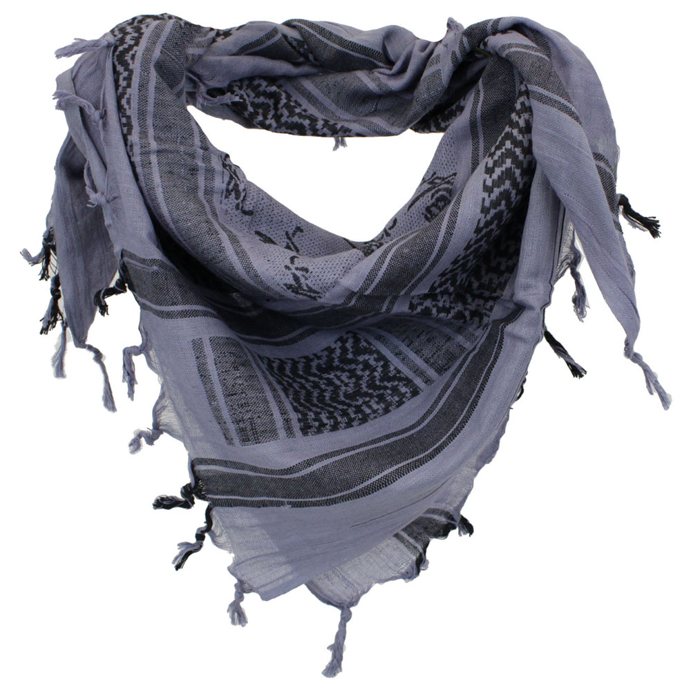 Shemagh Airsoft Scarf with Skull Print | Golden Plaza