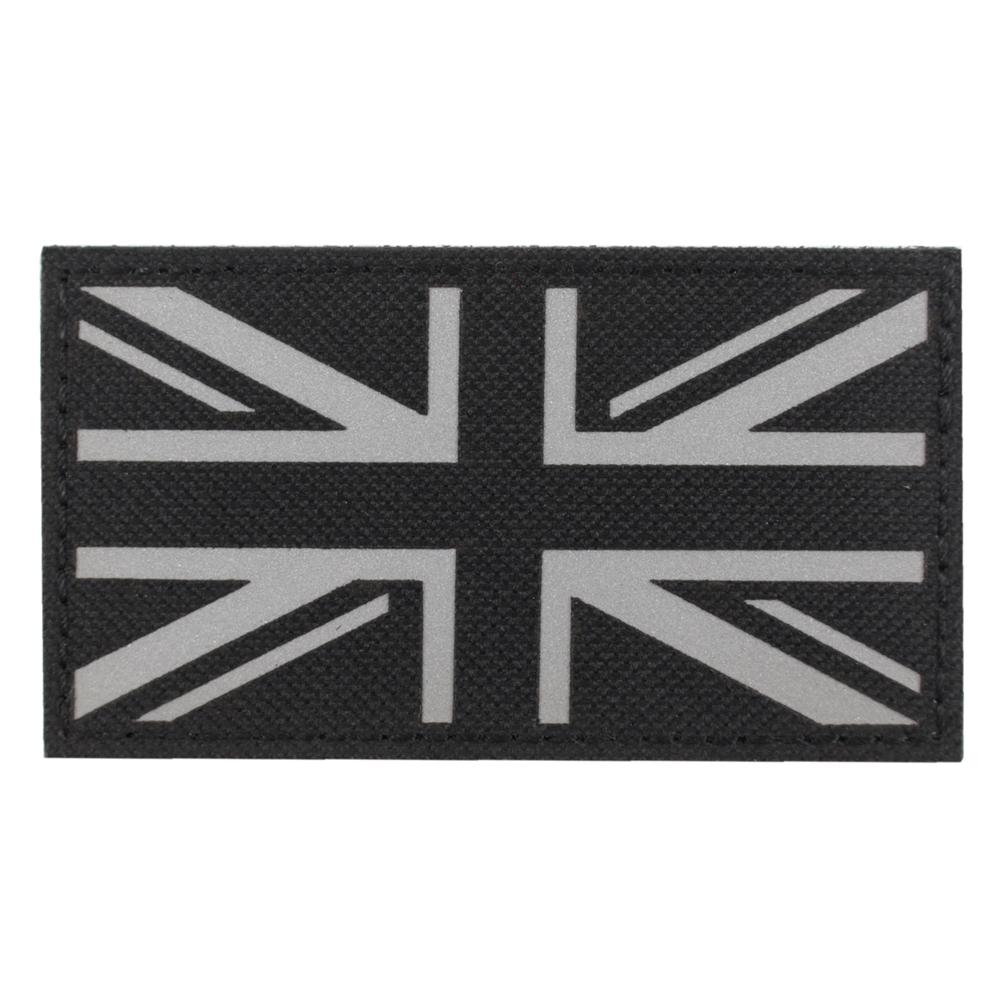 Union Jack Reflective British Flag Patch | Golden Plaza