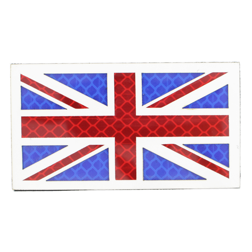 Union Jack Reflective British Flag Patch | Golden Plaza