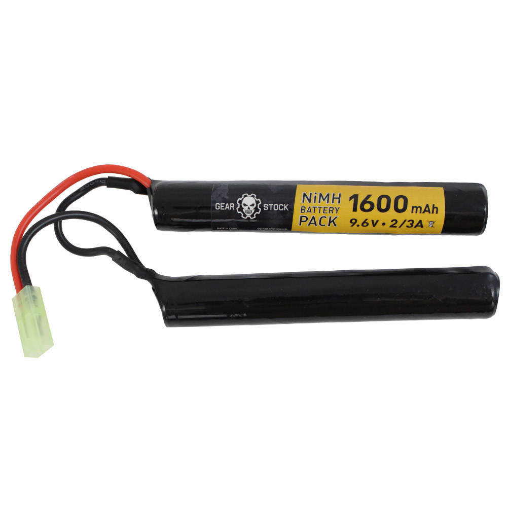 AMP 9.6V 1600mAh Ni-MH Crane Airsoft Battery | Golden Plaza