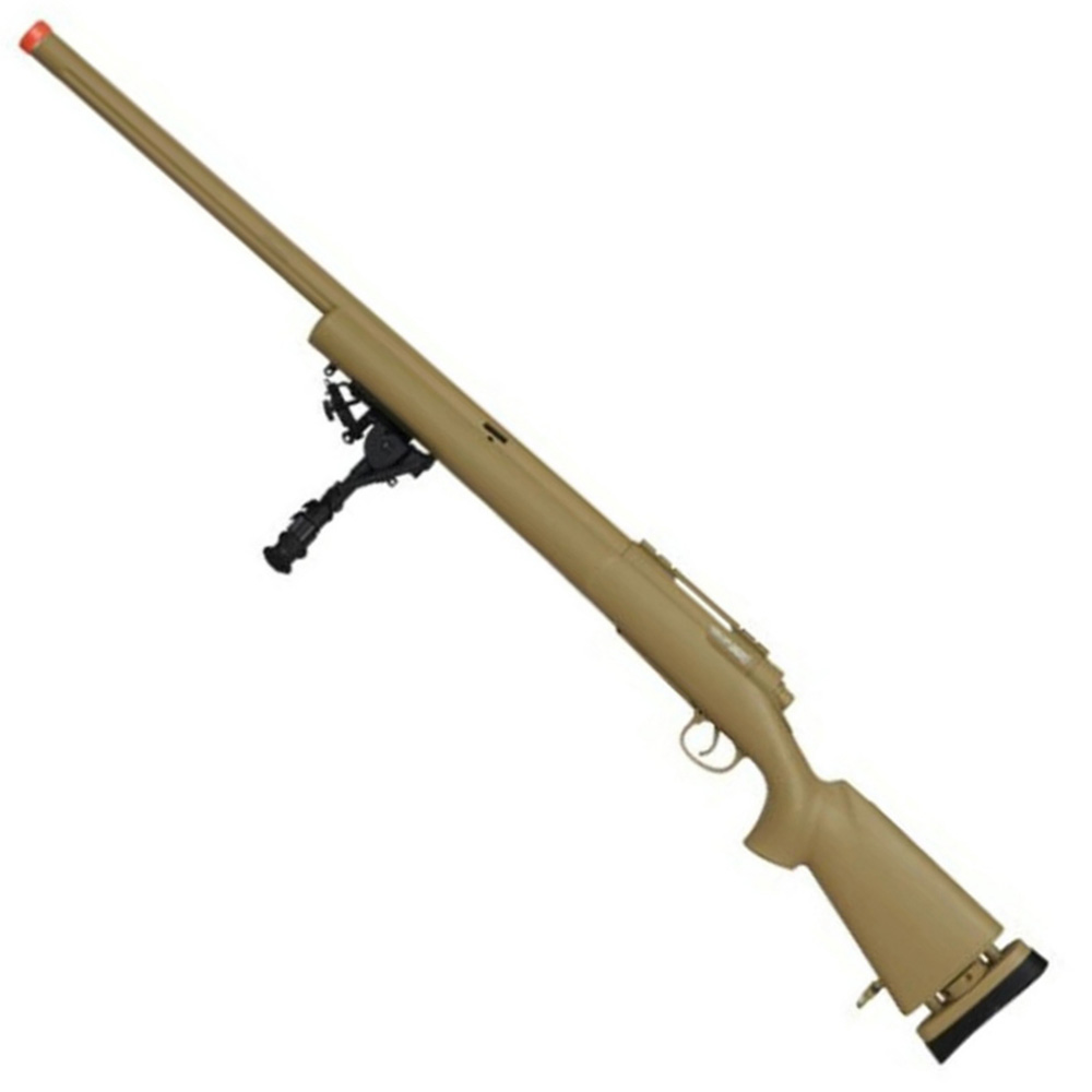 Echo1 USA M28 2nd Gen Bolt Action Black Airsoft Sniper Rifle ...