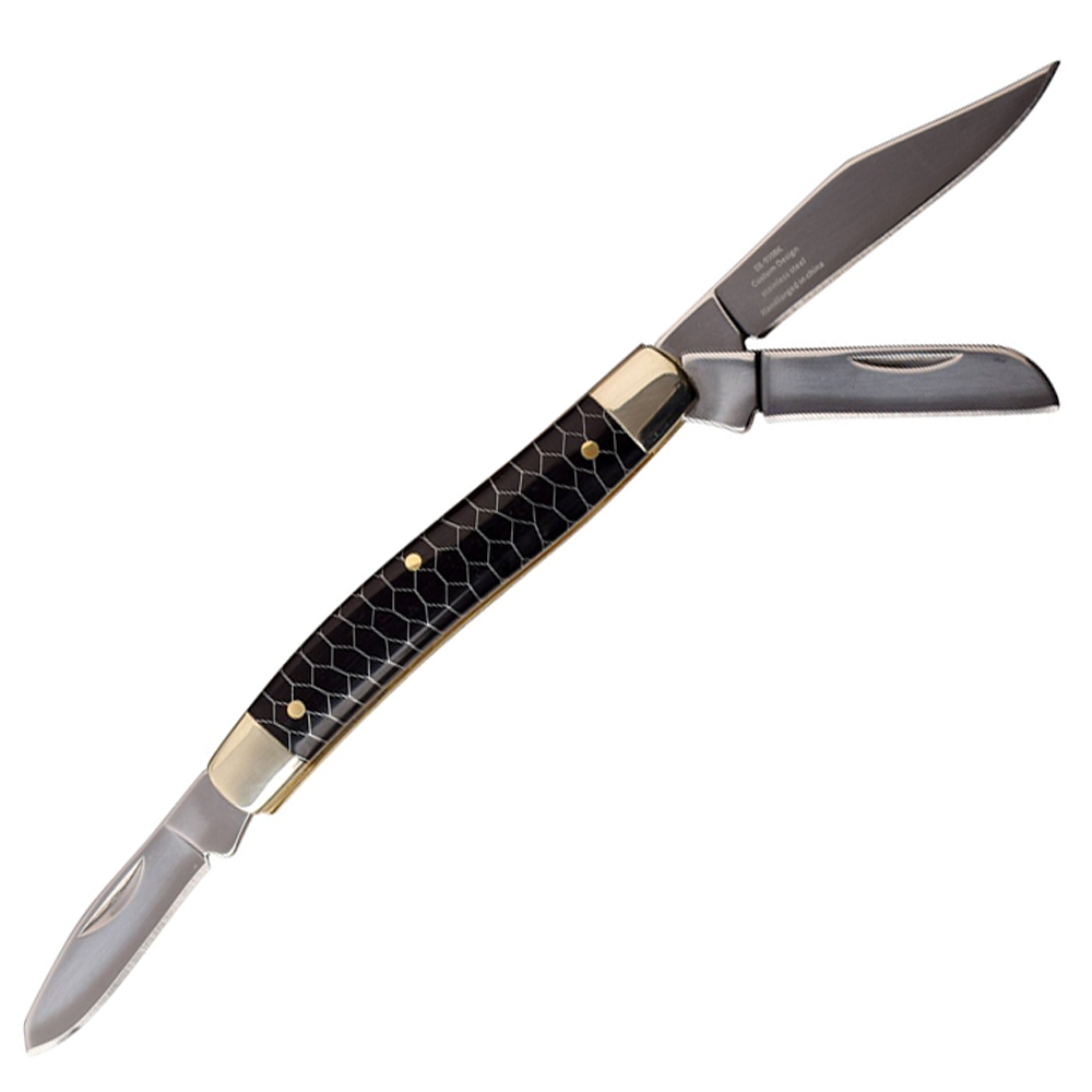 Elk Ridge Stockman Fine Edge & C-Tek Handle Folding Knife | Wholesale ...