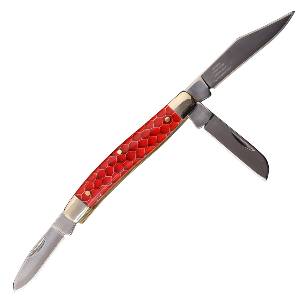 Elk Ridge Stockman Fine Edge & C-Tek Handle Folding Knife | Wholesale ...