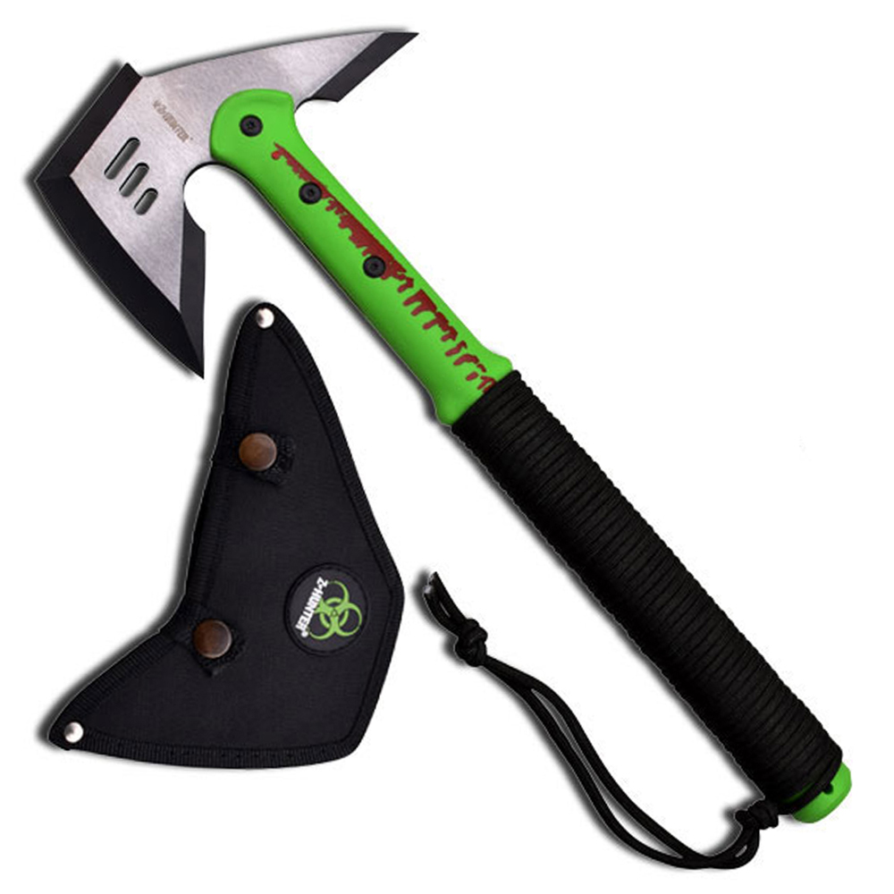 Z Hunter ZB-AXE1 Silver Blade With Black Edges - Axe | Golden Plaza