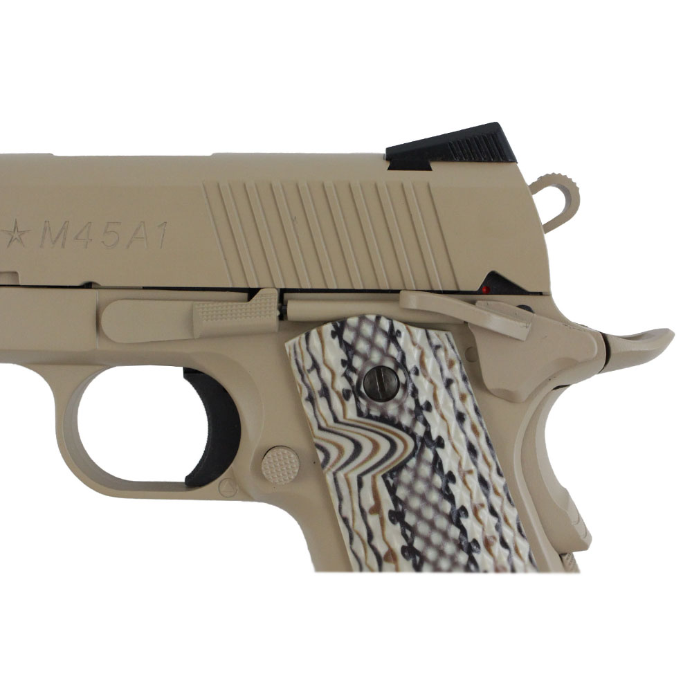 Colt 1911 Rail CO2 Pistol (Desert Tan) | Golden Plaza