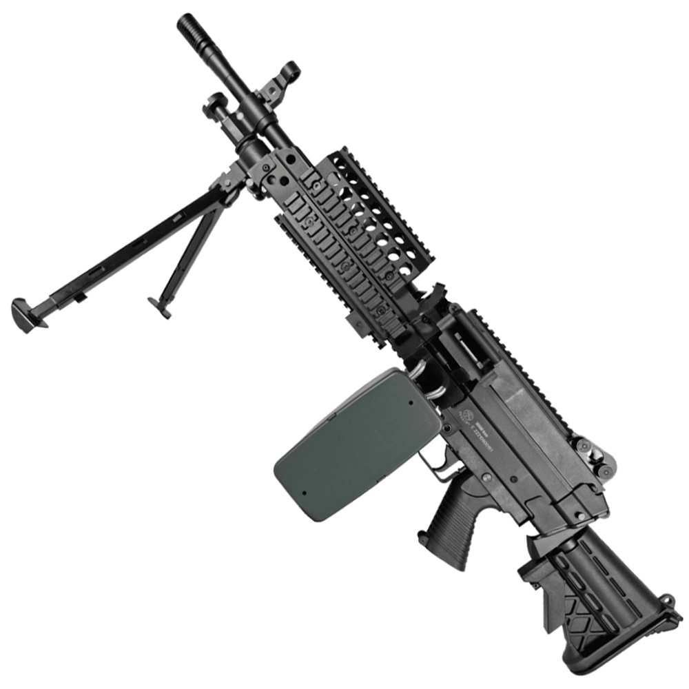 Get Cybergun FN Licensed M249 SAW AEG Rifle | Goldenplazadistributors.com