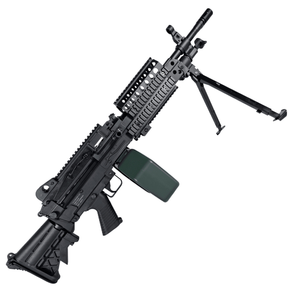 Get Cybergun FN Licensed M249 SAW AEG Rifle | Goldenplazadistributors.com