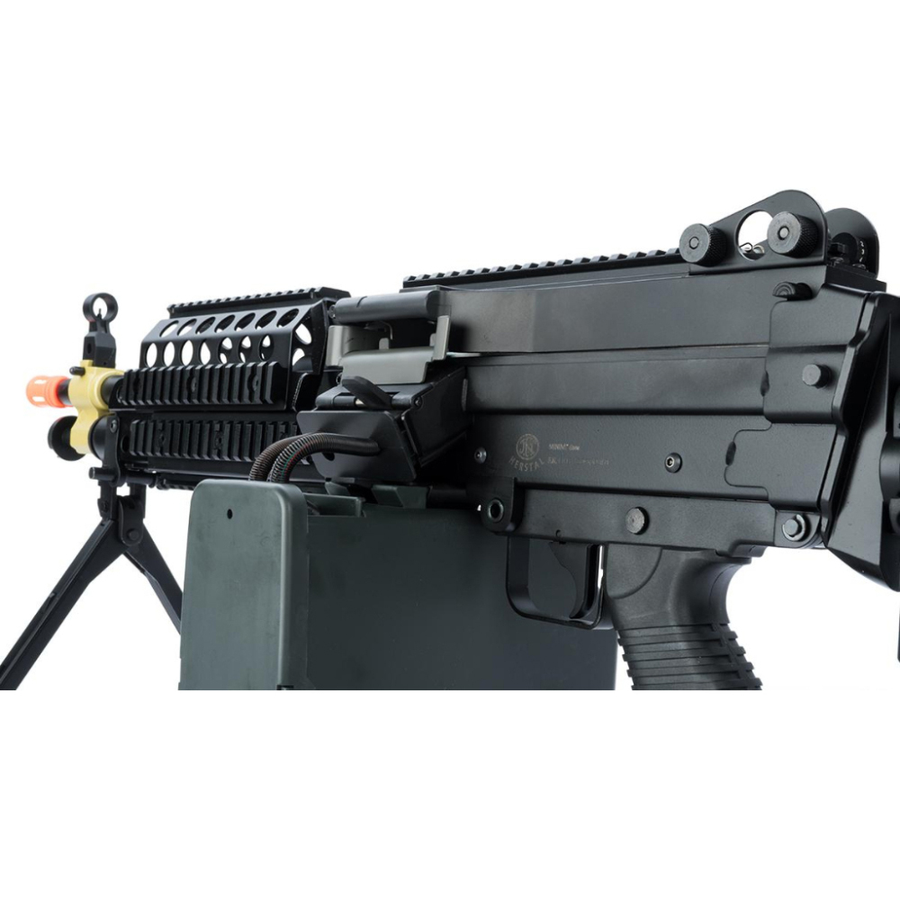 Get Cybergun FN Licensed M249 SAW AEG Rifle | Goldenplazadistributors.com