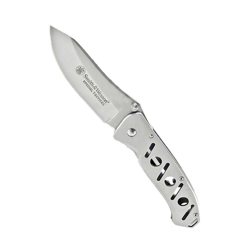 Smith & Wesson Special Tactical Frame Lock Drop Point Blade Folding Knife