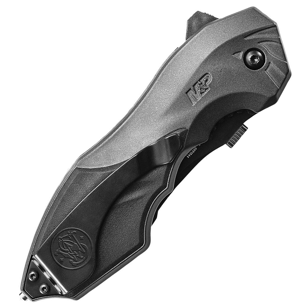 Smith And Wesson Mandp Linerlock Drop Point Blade Folding Knife