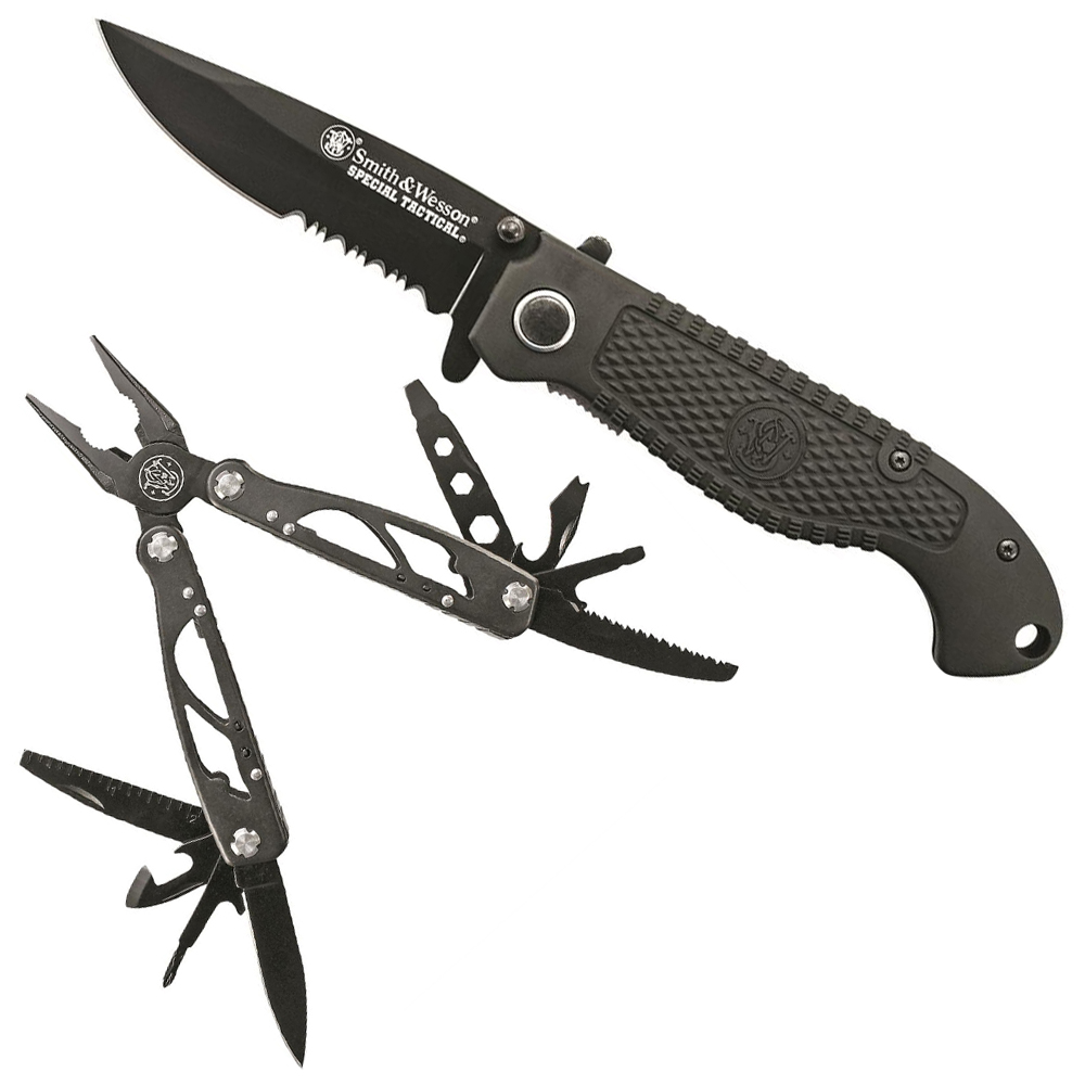 Smith & Wesson Knife and Multi-Tool Combo Kit | Golden Plaza