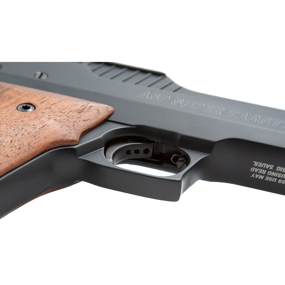Sig Sauer Precision Super Target Wood Frame .177 Cal Pellet Pistol ...