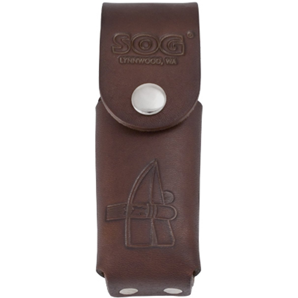 SOG PowerLock with Leather Sheath