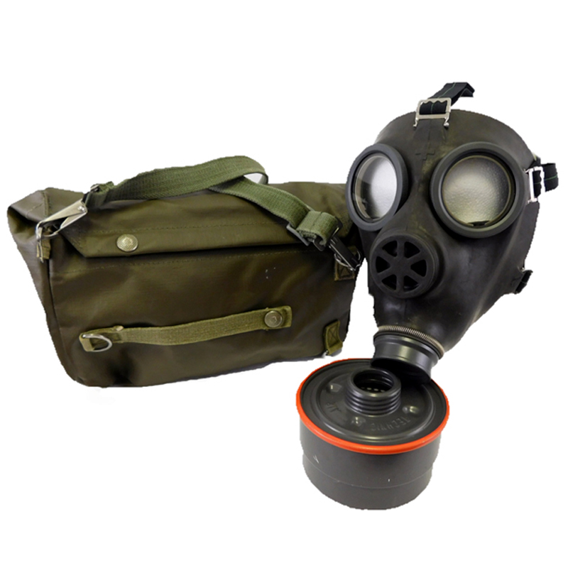Swiss Military Gas Mask with Bag and Filter |Golden Plaza