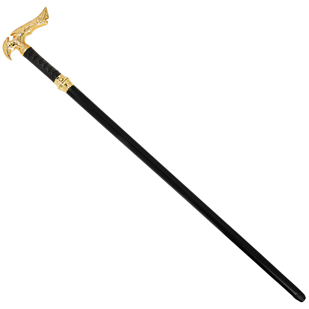 Kit Rae Gold Axios Forged Sword Cane - Wholesale | Golden Plaza
