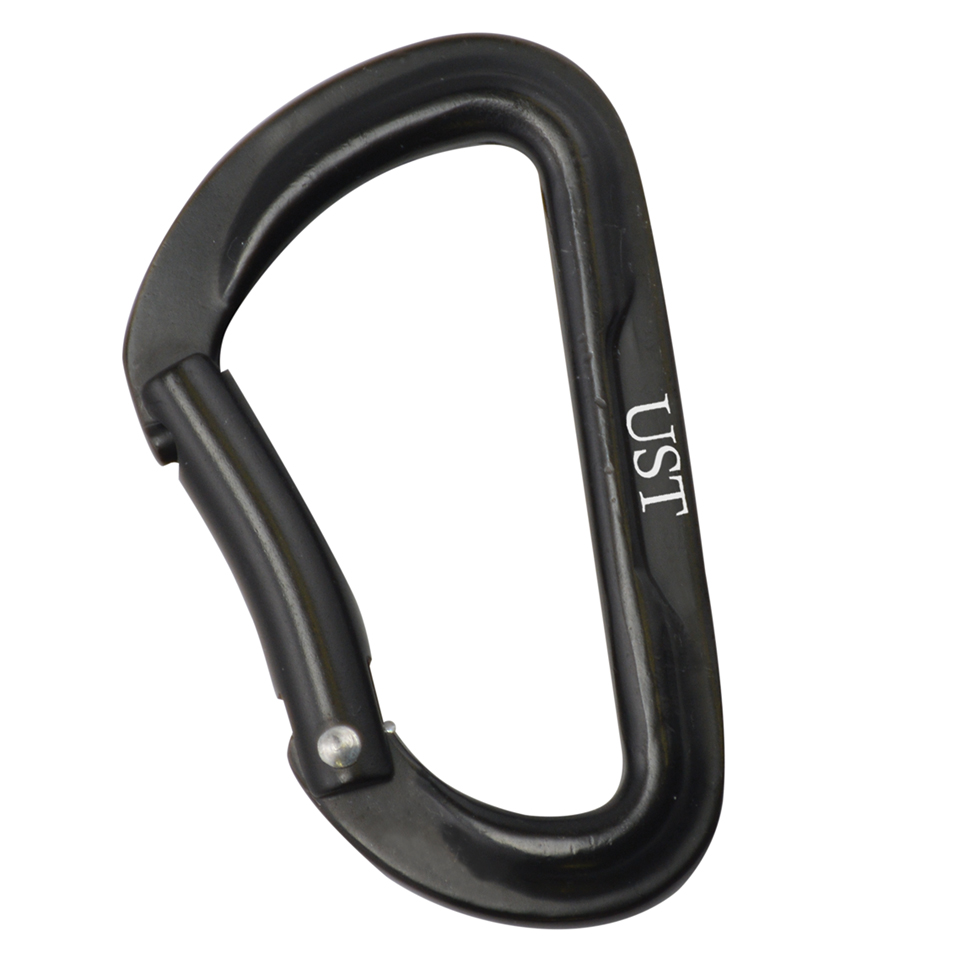 Aluminum Carabiner - Black | Wholesale | Goldenplazadistributors.com