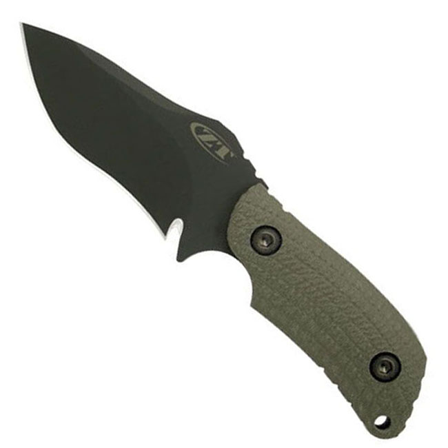 Zero Tolerance 4-1/4 Inches Ranger Green Fixed Blade Knife - Wholesale