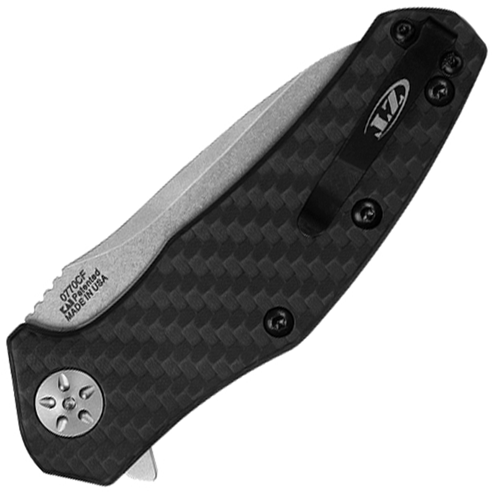 Zero Tolerance 0770CF Plain Edge Blade Folding Knife | Wholesale ...