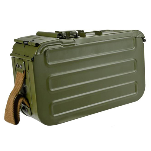 Matrix PKM/HMG Airsoft AEG Machine Gun 5000rd Steel Box Magazine ...