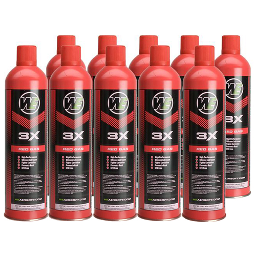 Airsoft Premium 3X High Performance Gas 10.5 Oz - 10 Cans - Red ...